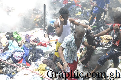 GCPP Consoles Kantamanto Fire Disaster Victims