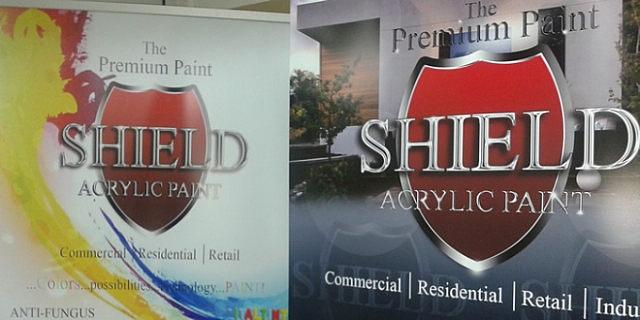 SHIELD acrylic paint rebrands to meet modern trend