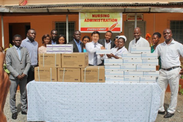 Guilin Pharmaceutical Ghana donates to Accra Psychiatric Hospital