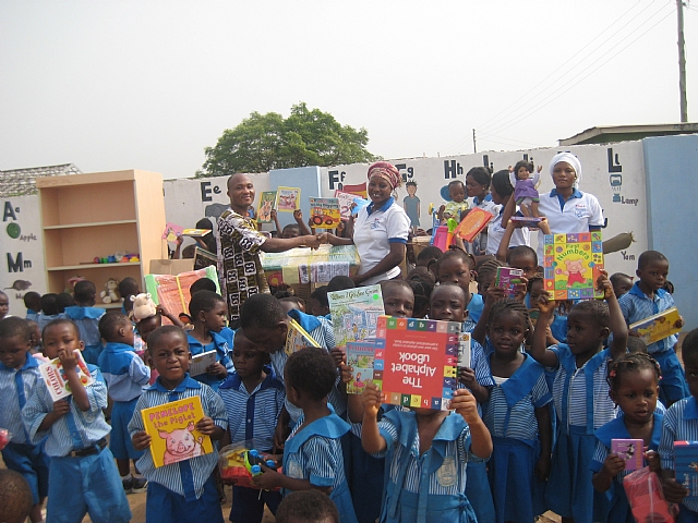 RIGHTWAY INTERNATIONAL SCHOOL RECEIVE $1,200 EDUCATIONAL TOYS