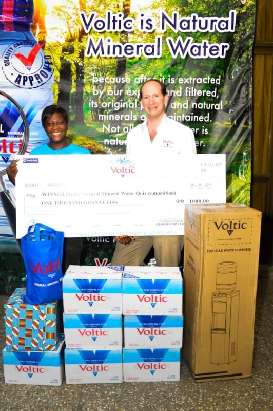 Voltic (GH) Limited rewards customers