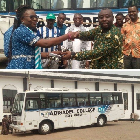 UniBANK donates bus to ADISCO