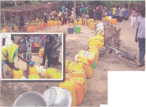 Health officials take sample of Adomfe 'miracle water' for testing