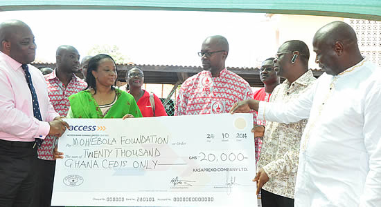 Kasapreko supports Eloba fight with GH¢ 50,000