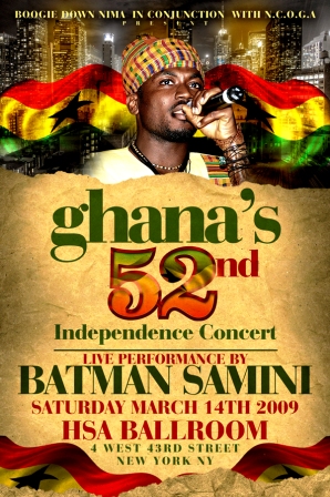 Samini to Storm New York on 15-city tour