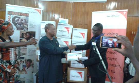World Vision Ghana donates to MOH