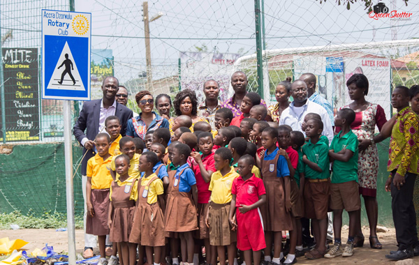 Dzorwulu Rotary commissions pedestrian crossing for Community Basic School