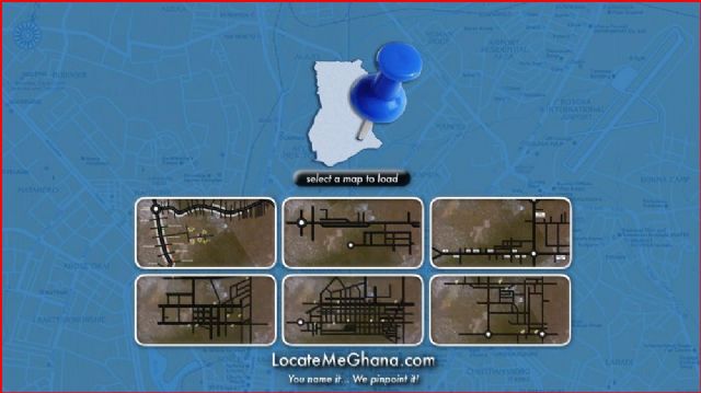 LocateMeGhana.com - interactive map - launched