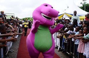 Barney To Thrill Fans In Ghana