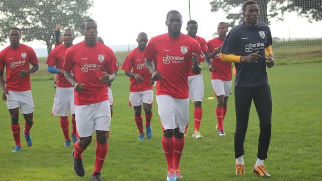 Goalkeeper Daniel Agyei training with Free State Stars; release reports ...