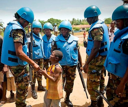 UNMIL Ghana Battalion 16 donates to 37 Military Hospital