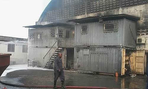 Fire Service begins investigations into Melcom Fire