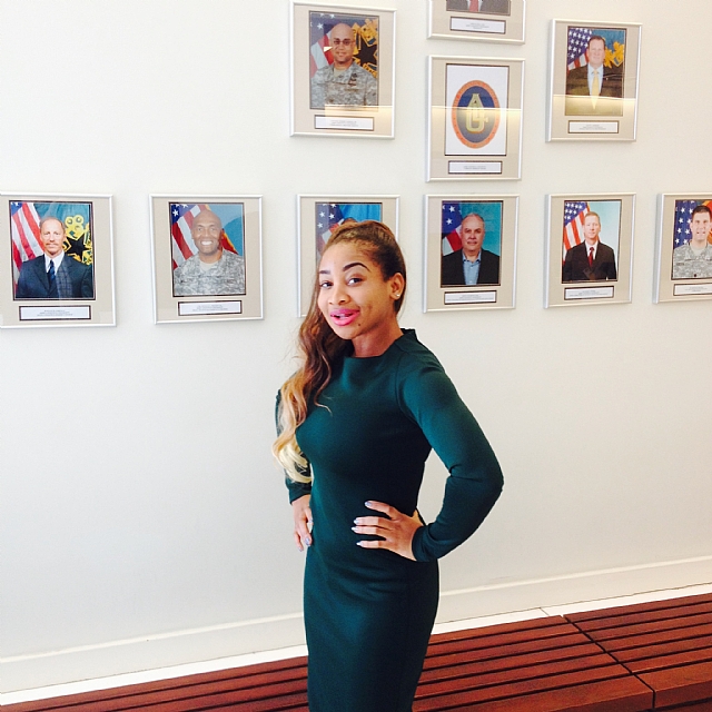 Princess Halliday Motivational speech at the Army Logistical University ...