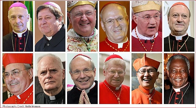 AS NON-CARDINALS EXIT SISTINE CHAPEL, DOORS CLOSED AND PAPAL CONCLAVE ...