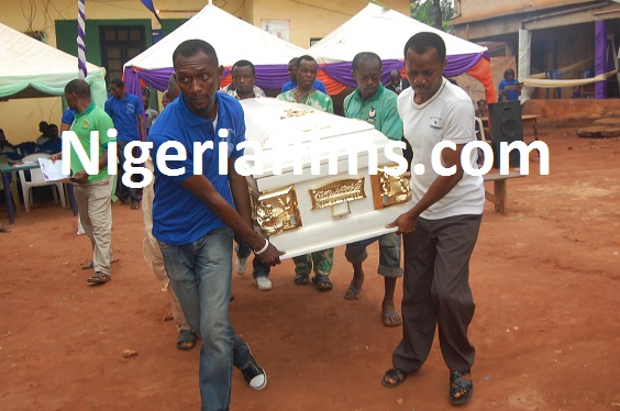 Burial: Nollywood stars honour Ogeh Cynthia’s father