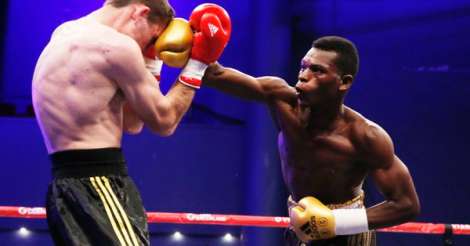 Richard Commey: Ghanaian boxer floors Anzor Gamgebeli after two rounds