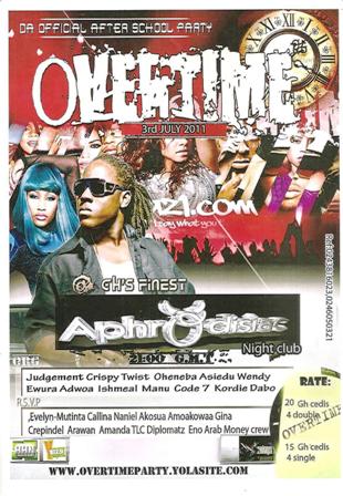 CELEBRITIES GEAR UP FOR “OVERTIME PARTY” AT APHRODISIAC NIGHT CLUB ON ...