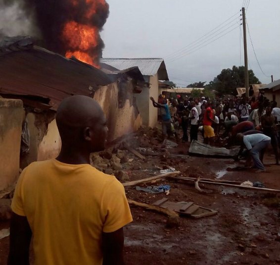 3 Children burnt to death in Nkwanta fire