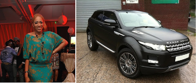 Sexy Actress, Rukky Sanda, Acquires N35M Range Rover Evoque