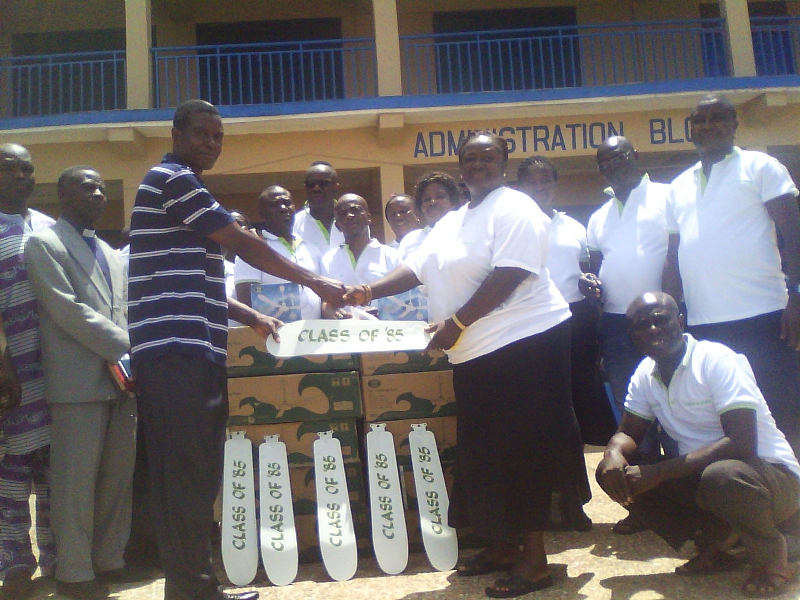 Begoro PRESEC Old Students Donates To Alma Mata