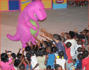 Barney, Baby Bob Return To Ghana