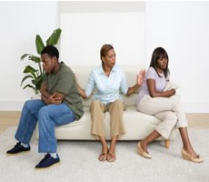 How to deal with family backstabbers at home