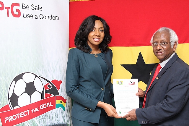 Miss Ghana 2013 Giuseppina Baafi Signs Up To ‘Protect The Goal’ Campaign