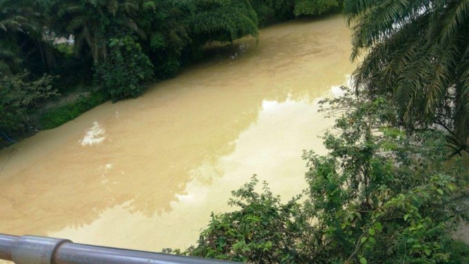 ANKOBRA RIVER: a haven for fish turned into gold-washing tailings
