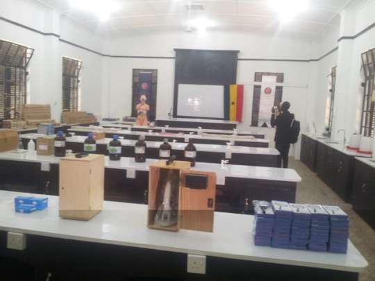 Turkish Agency renovates Achimota Biology laboratory