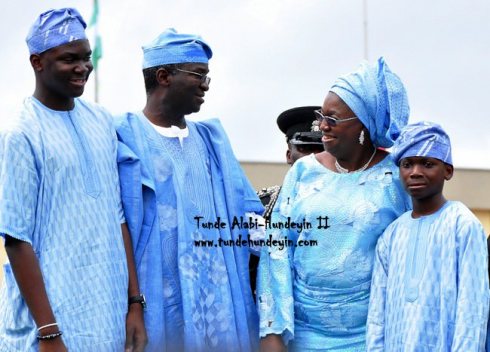 The Fashola's, Lagos State's First Family
