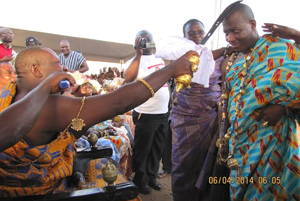 Osei Ameyaw installed Development Chief of Aflao