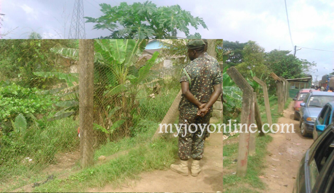 Imminent danger at Elubo as border fence collapses