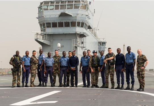 FRENCH NAVY SHIP « LHD TONNERRE » VISITS GHANA January 5 to January 8, 2015