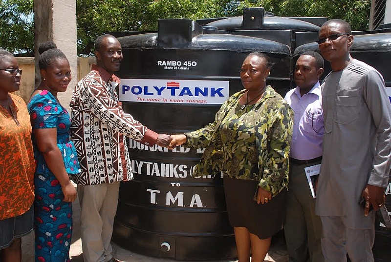 Polytanks supports fight against cholera