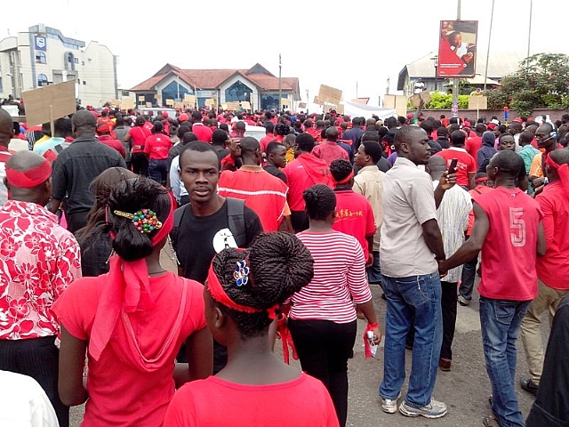 Organised Labour explains why they are protesting