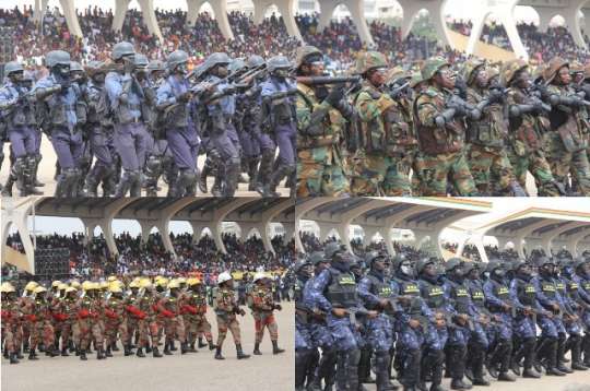 Security Forces displays capacity to defend Ghana