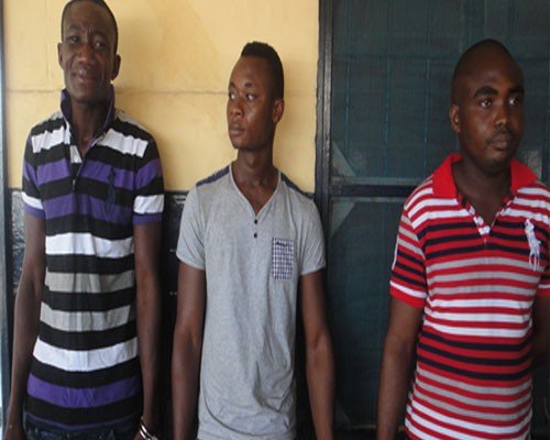 Ama Busia suspected robbers arrested