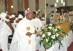 Archbishop Andoh Buried