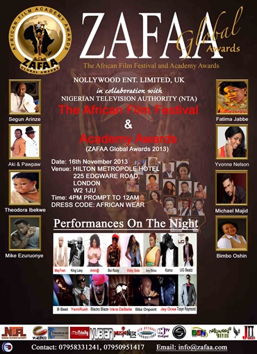 Zafaa Global Awards 2013