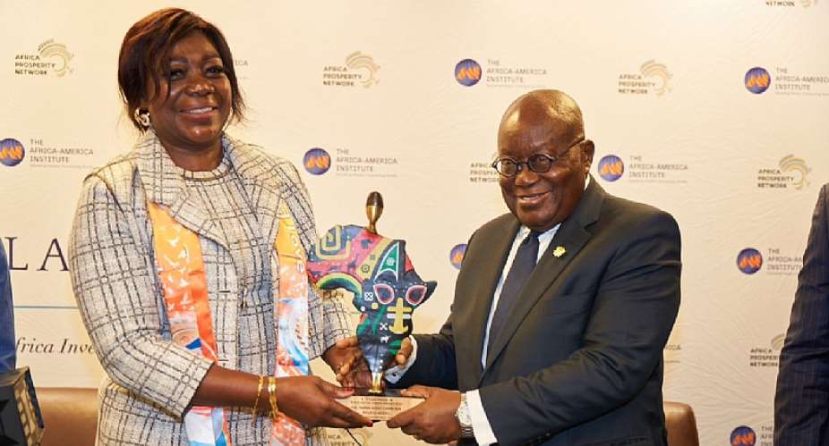 Akufo Addo wins Star Prize for Diaspora Engagement Promotions