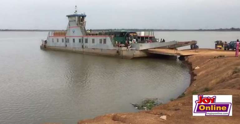 Dambai Ferry Breaks Down, Passengers Stranded