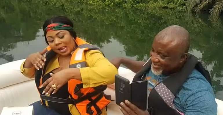 Check out Empress Gifty Adorye and husband Hopeson Adorye having fun ...