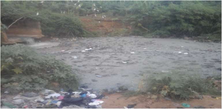 Accra Academy Open Drain And Gutters Turned Into Rubbish And Defecation ...