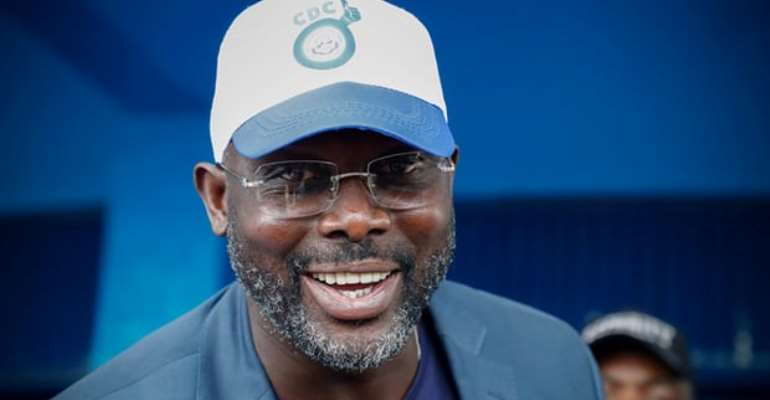 Former FIFA World Player Of The Year George Weah Becomes Liberia President