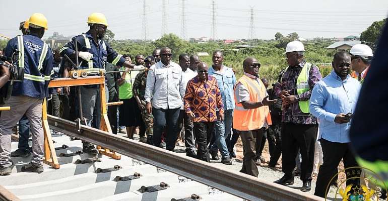 Tema-Mpakadan Railway Line To Be Ready In August 2020 – Minister