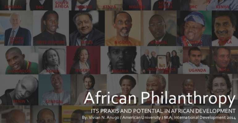 African Philanthropy In Africa Equals More Prosperity