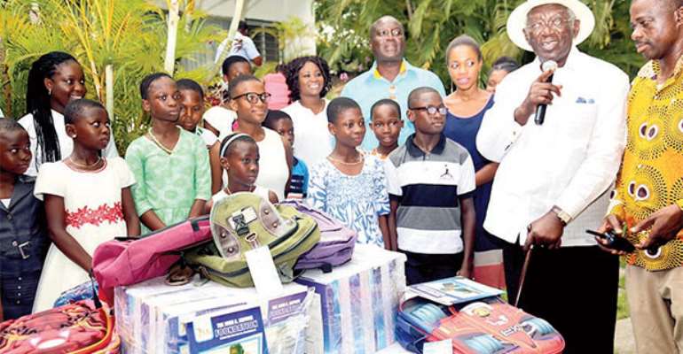 Ex-President Kufuor Celebrates 79th B’day With SOS Kids