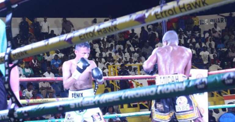 PHOTOS: How the Ghanaian boxers claimed the WBO titles