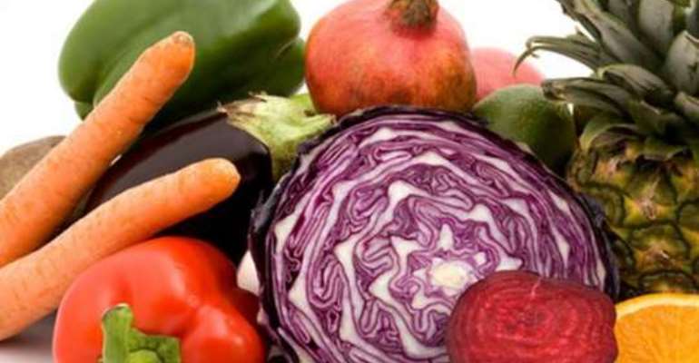 Low fruit and vegetable intake among top 10 selected risk factors