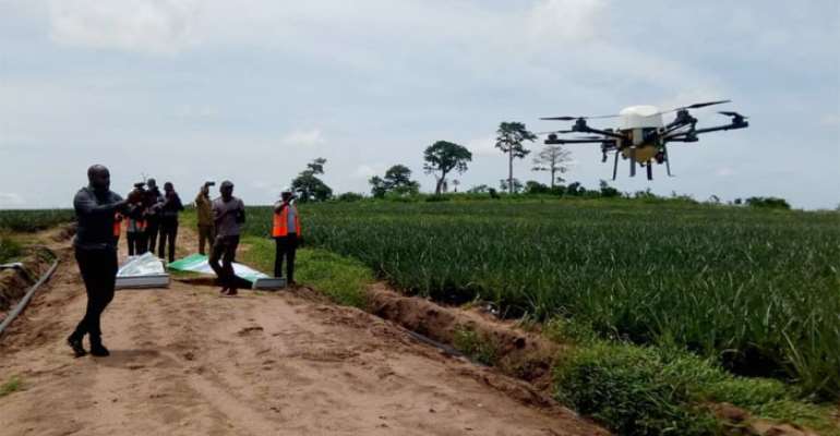Ghana Begin Drones In Farming